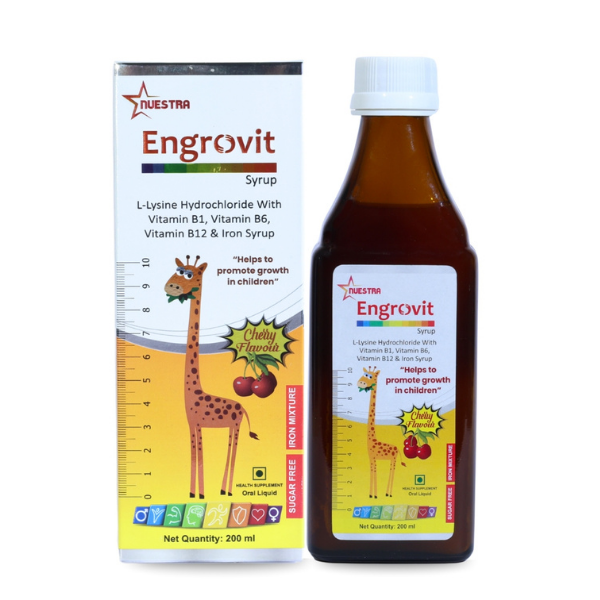 Engrovit Height Growth Syrup: Support Your Child's Natural Growth ...